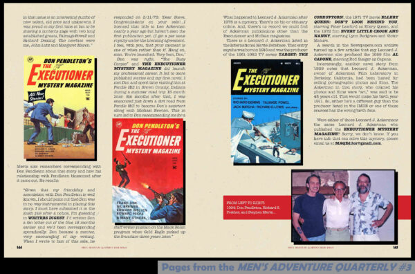 The MEN’S ADVENTURE QUARTERLY #3 – our “Vigilante Justice” issue - The ...