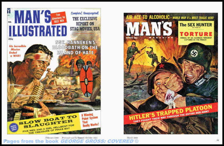 GEORGE GROSS: COVERED, a new Men’s Adventure Library art book - The Men ...