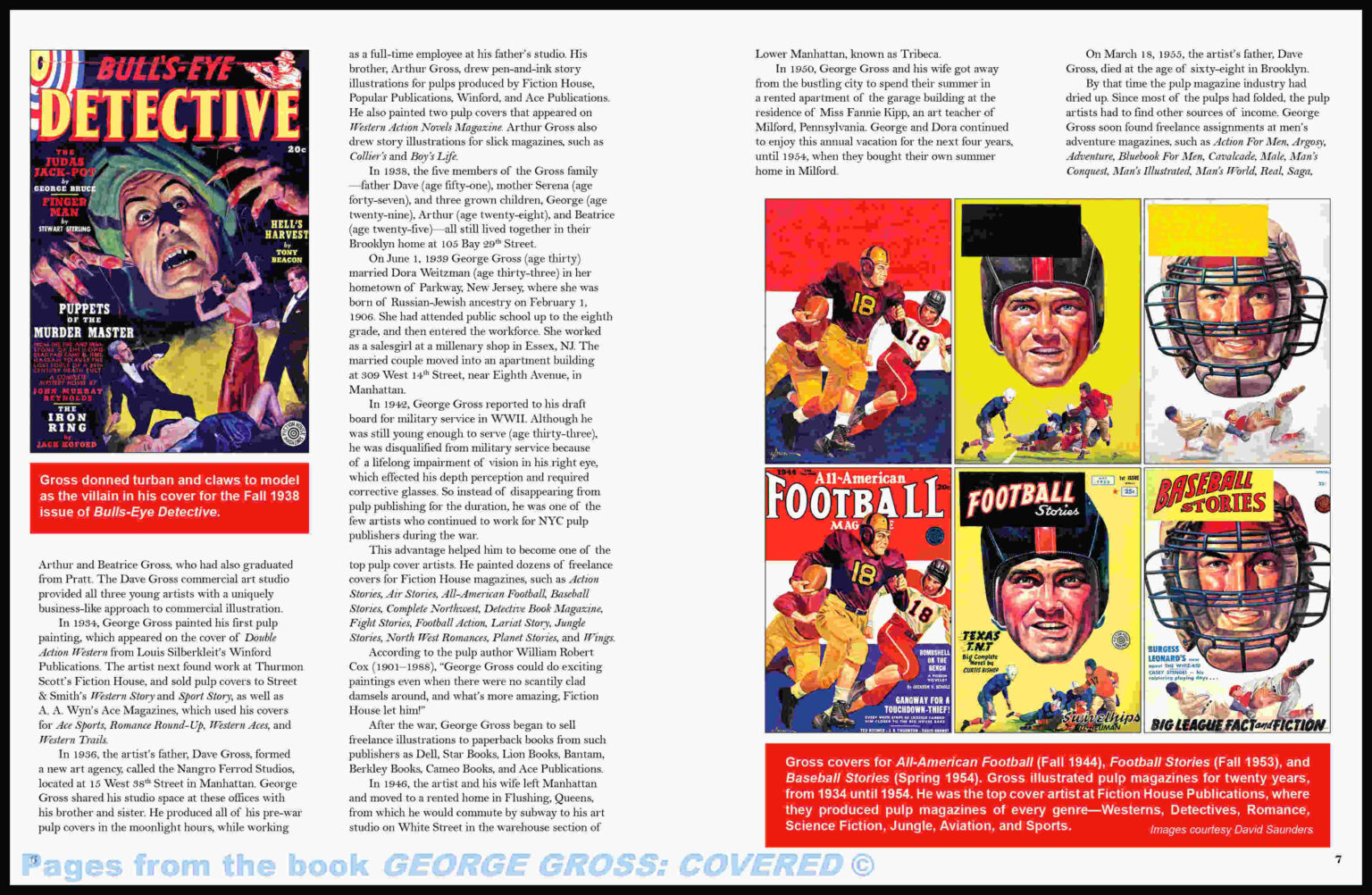 GEORGE GROSS: COVERED, a new Men’s Adventure Library art book - The Men ...