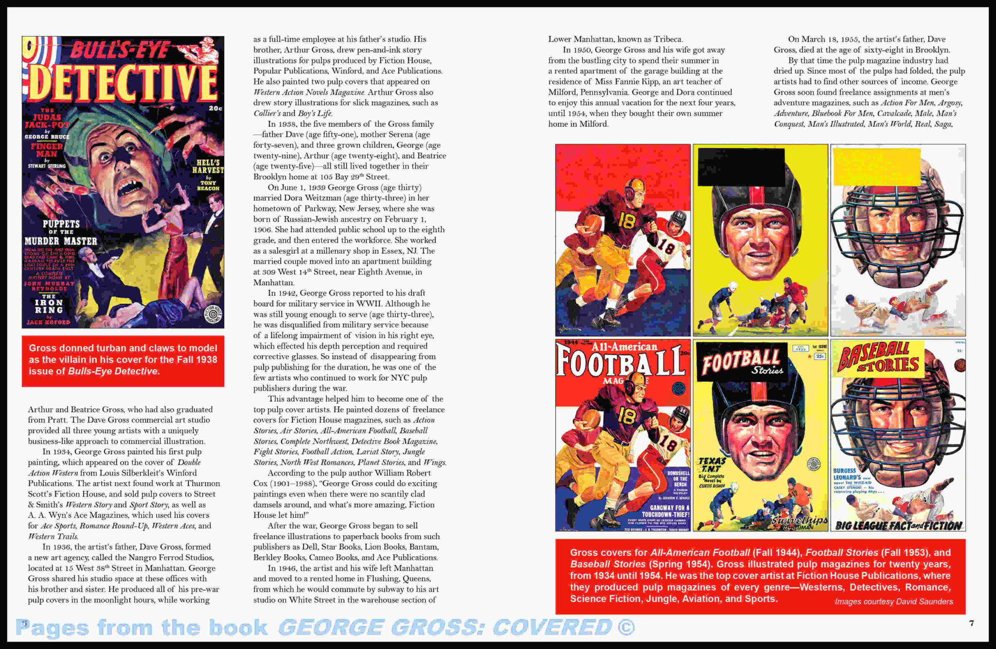 GEORGE GROSS: COVERED, a new Men’s Adventure Library art book - The Men ...