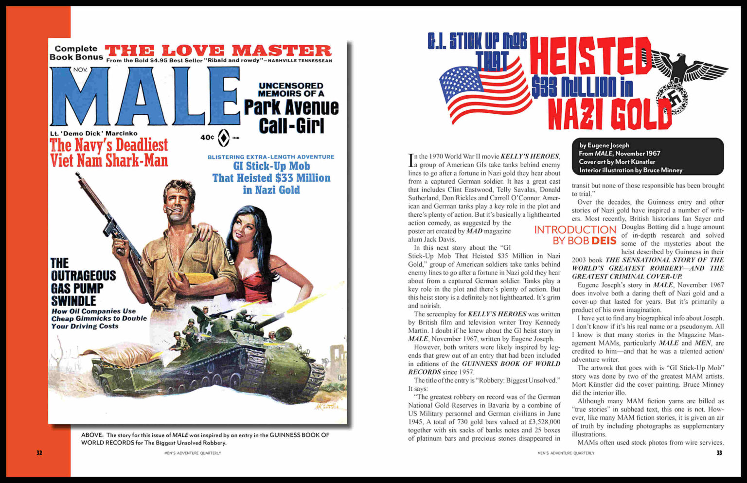 The MEN’S ADVENTURE QUARTERLY #6 – Part 1 of an in-depth preview ...