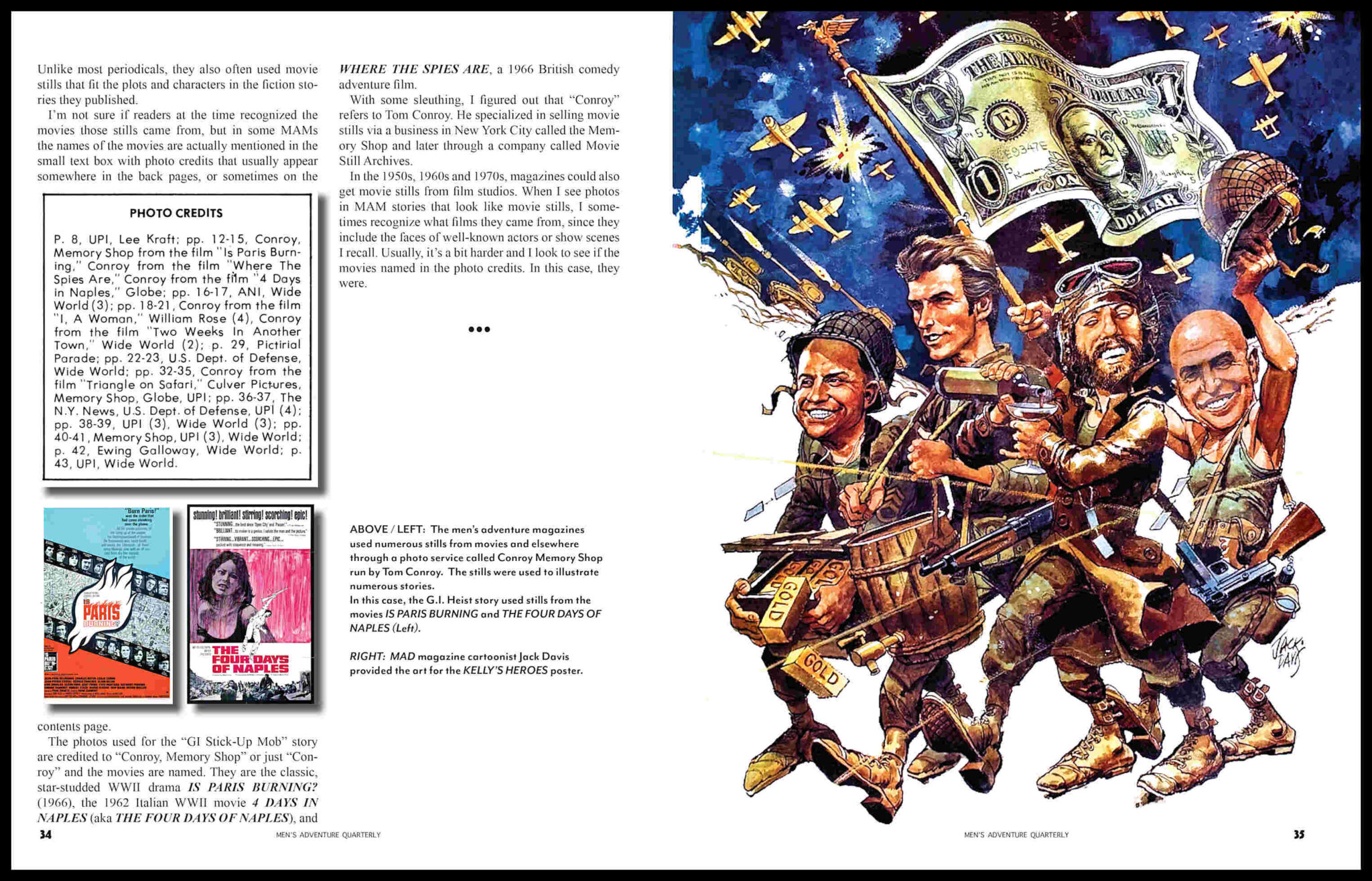 The MEN’S ADVENTURE QUARTERLY #6 – Part 1 of an in-depth preview ...