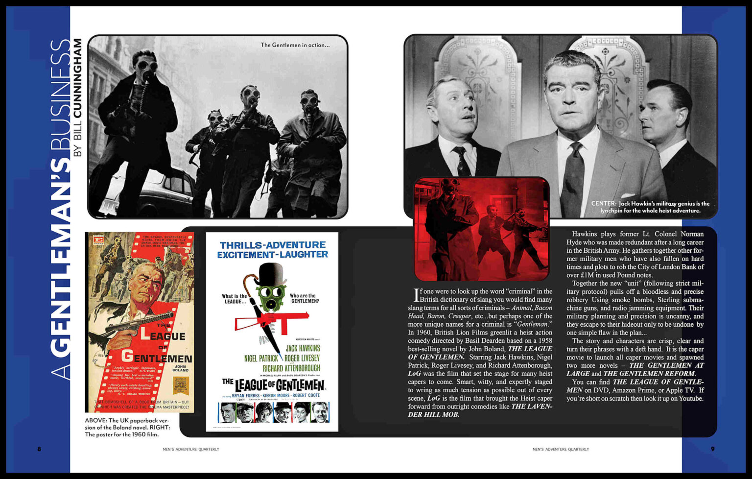 The MEN’S ADVENTURE QUARTERLY #6 – Part 1 of an in-depth preview ...