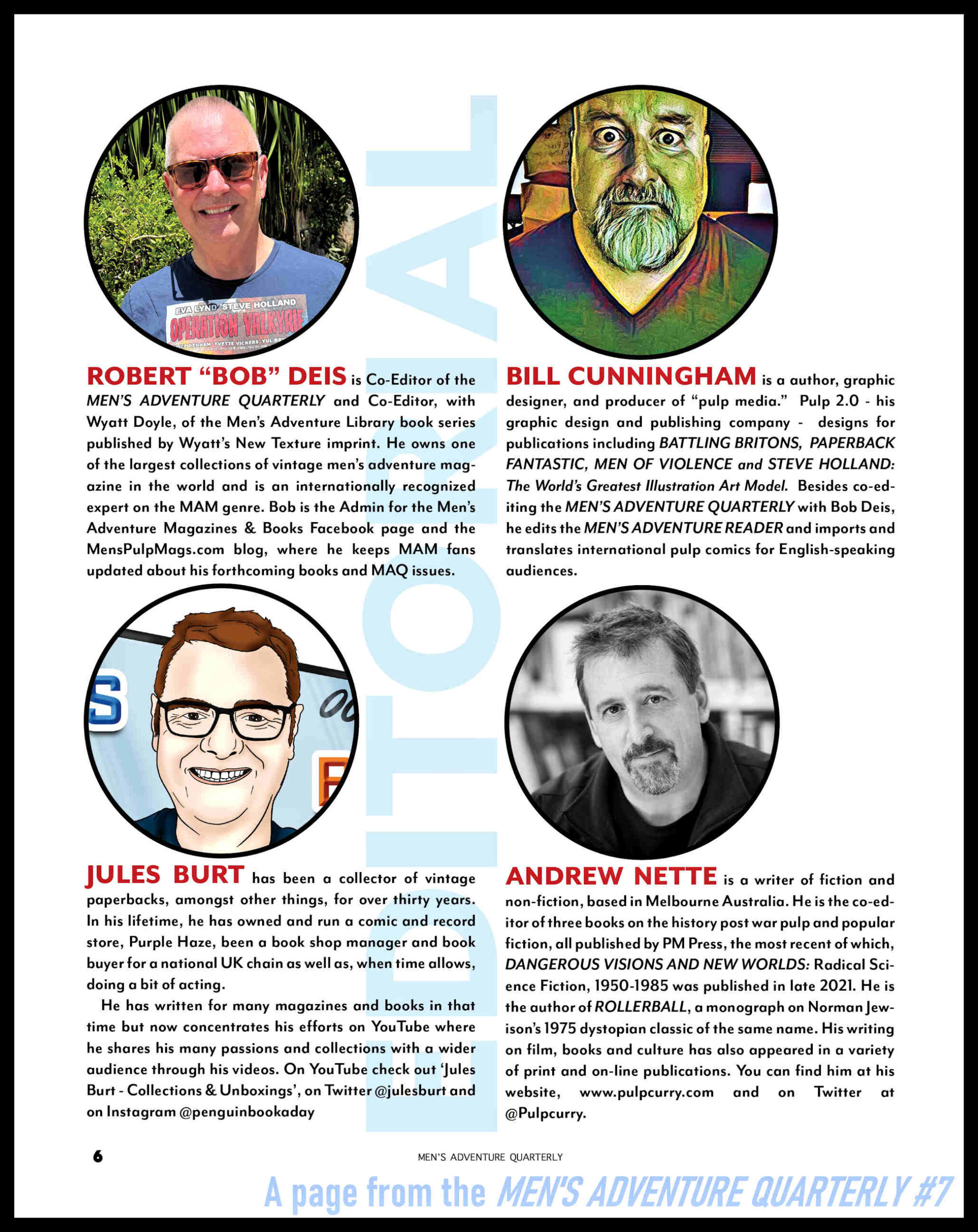 The “Gang Girls” issue of the MEN’S ADVENTURE QUARTERLY – Preview Part ...