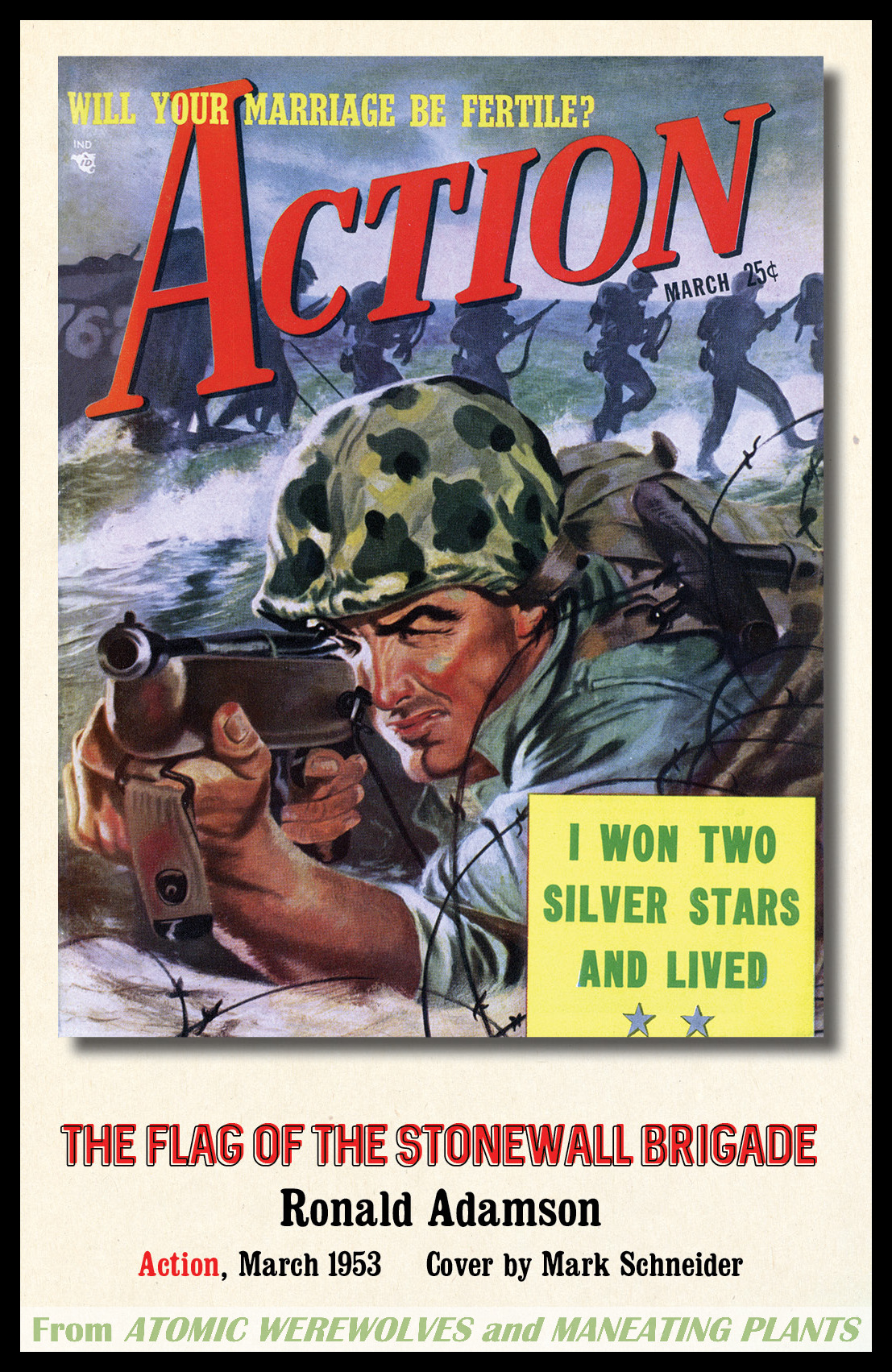 ATOMIC WEREWOLVES AND MAN-EATING PLANTS: A preview, Part 1... - The Men ...