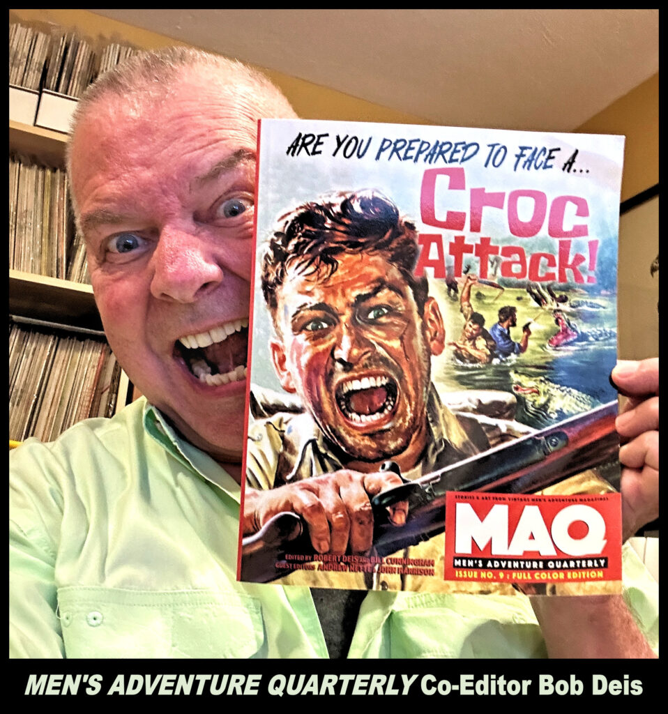 The MEN’S ADVENTURE QUARTERLY #9—the “Croc Attack” issue, Preview ...