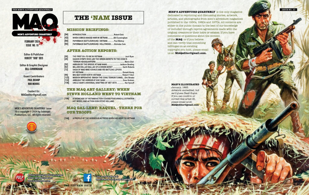 The MEN’S ADVENTURE QUARTERLY #10, the Vietnam War Issue (full color edition) - The Men's ...