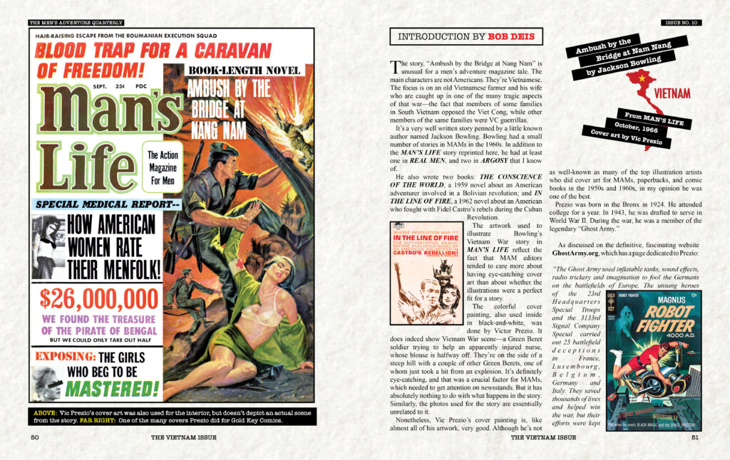 The MEN’S ADVENTURE QUARTERLY #10, the Vietnam War Issue (full color edition) - The Men's ...