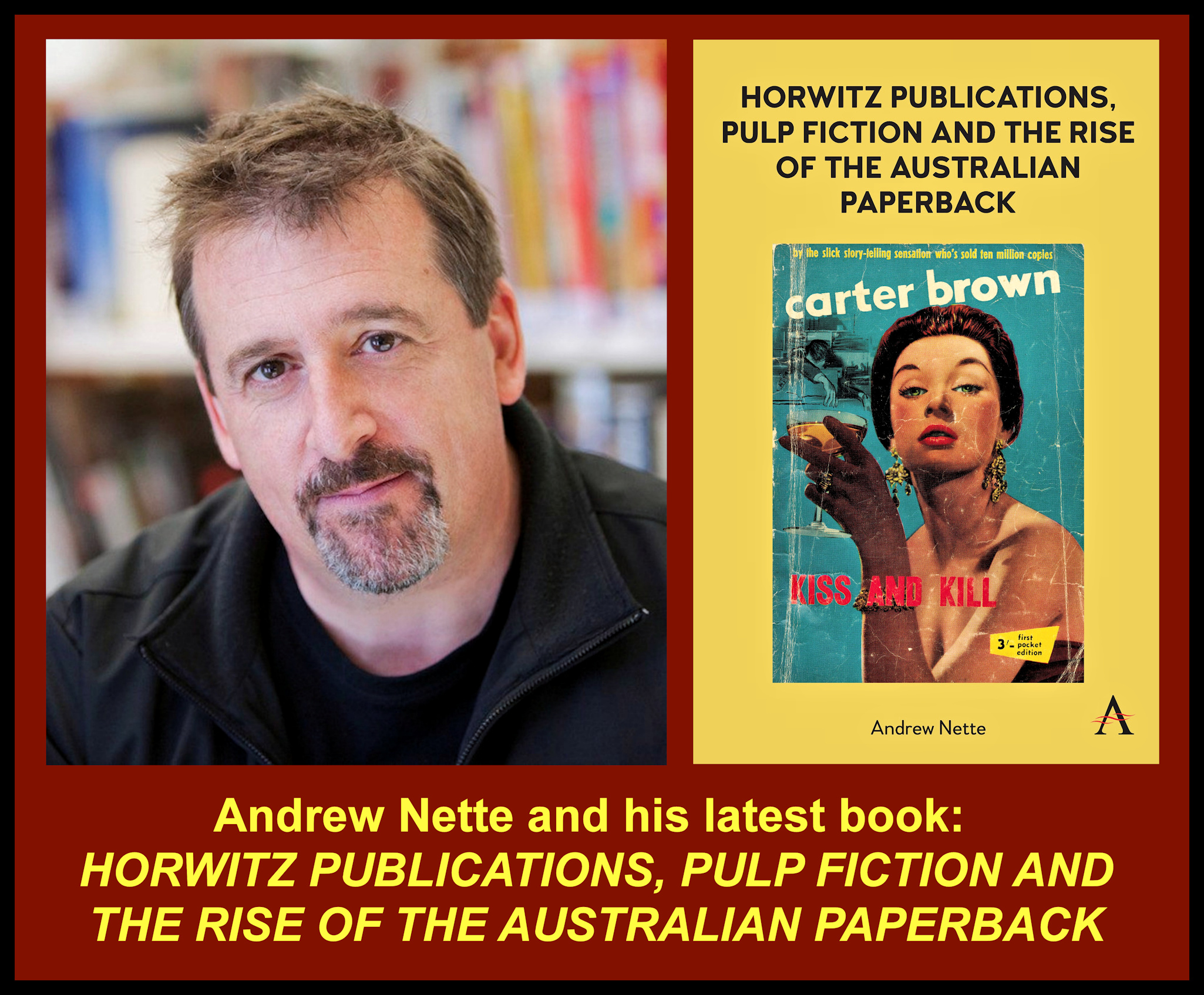 Catching Up With Australian Pulp Scholar Andrew Nette - The Men's ...