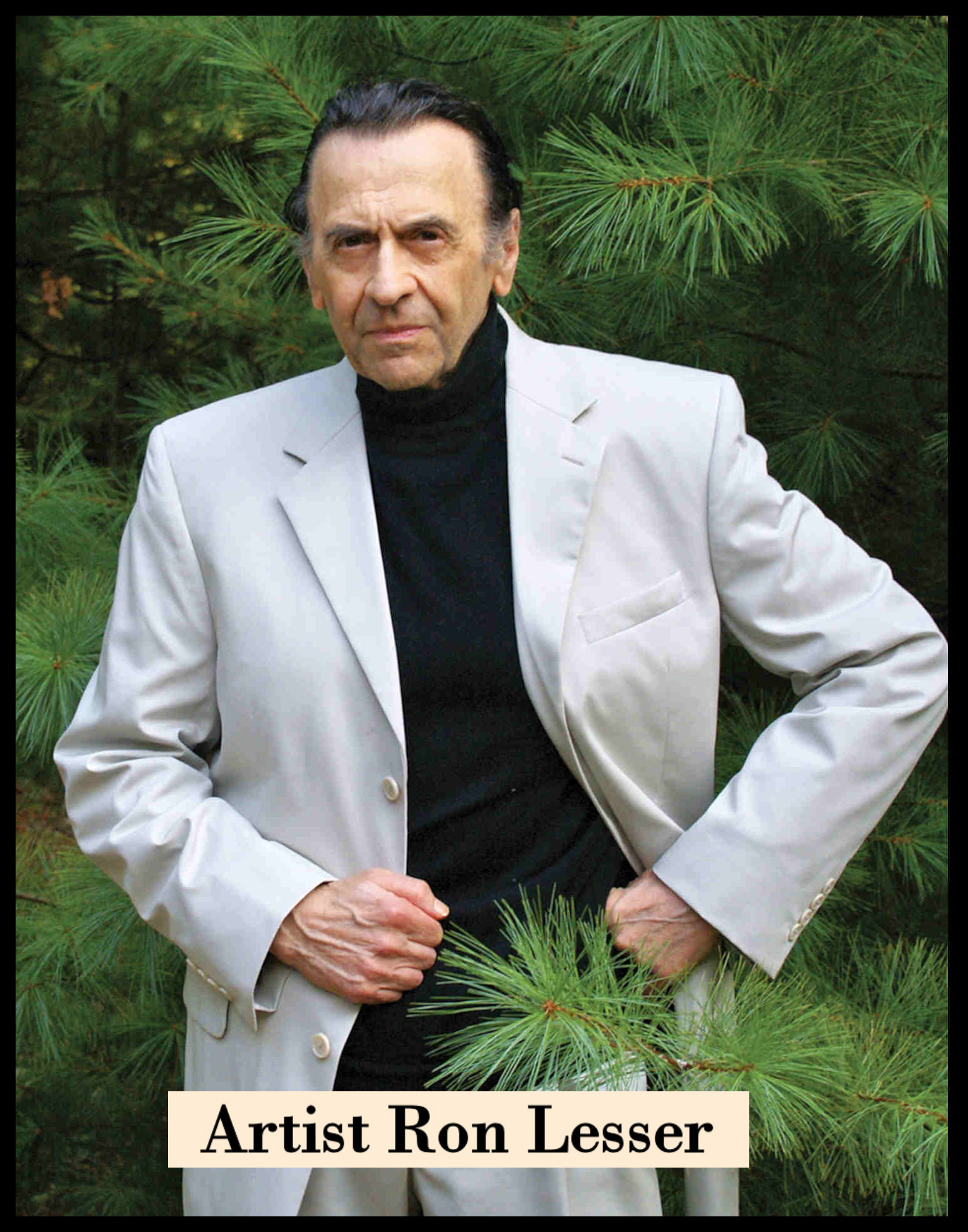 Talking with J. Kingston Pierce about artist Ron Lesser... - The Men's ...