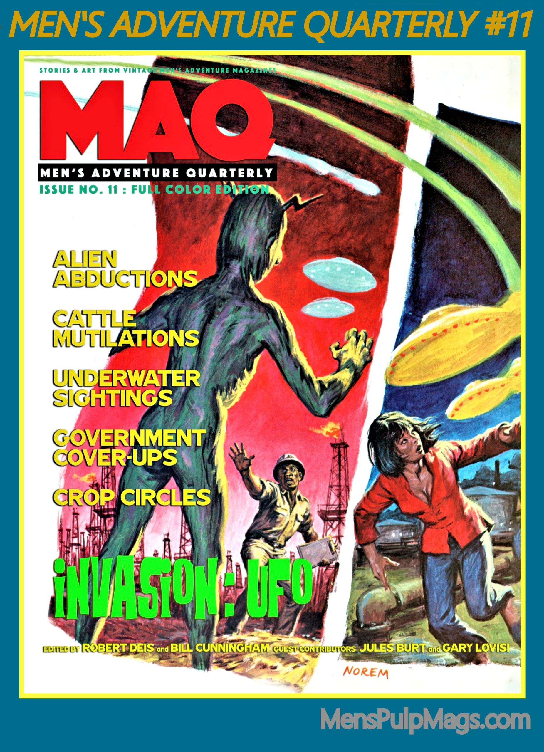 MEN’S ADVENTURE QUARTERLY #11, the UFO issue – Preview Part 1… - The ...