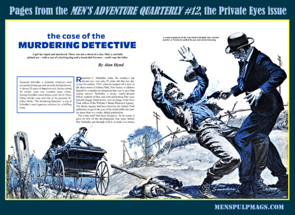 MEN’S ADVENTURE QUARTERLY #12, the Private Eyes Issue... - The Men's ...