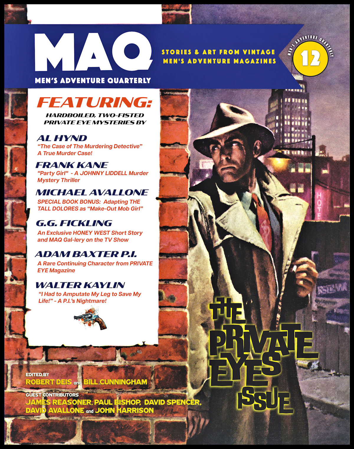 MEN’S ADVENTURE QUARTERLY #12, the Private Eyes Issue... - The Men's ...